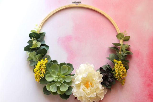 DIY PROJECT: A very Easy Floral Hoop Tutorial for any Occasion ...