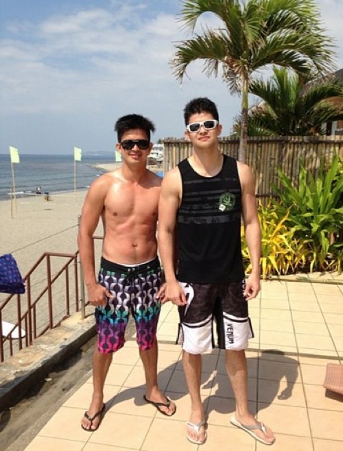 PHOTOS : Maja Salvador goes surfing in La Union with Gerald Anderson ...