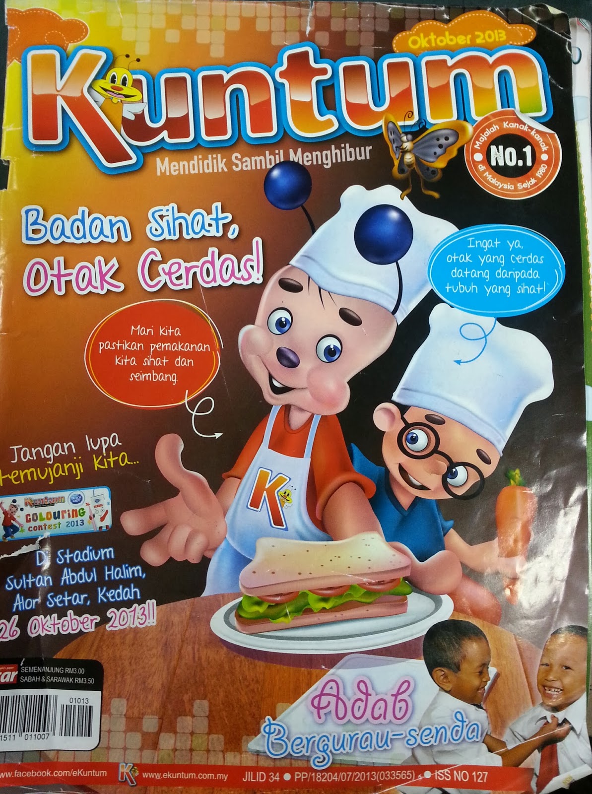 faizaleda: Yeaayy, Masuk Majalah Kuntum!