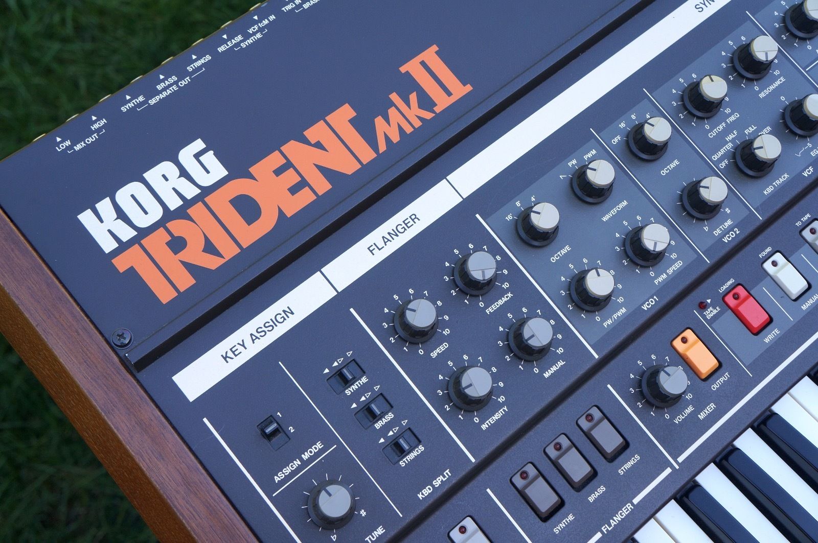 MATRIXSYNTH: Vintage Korg Trident Mk II Analog Synthesizer