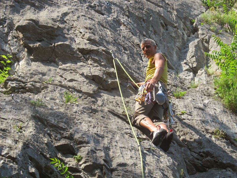 Alpinline : Via Aramis a Rogno e Falesia di Predore