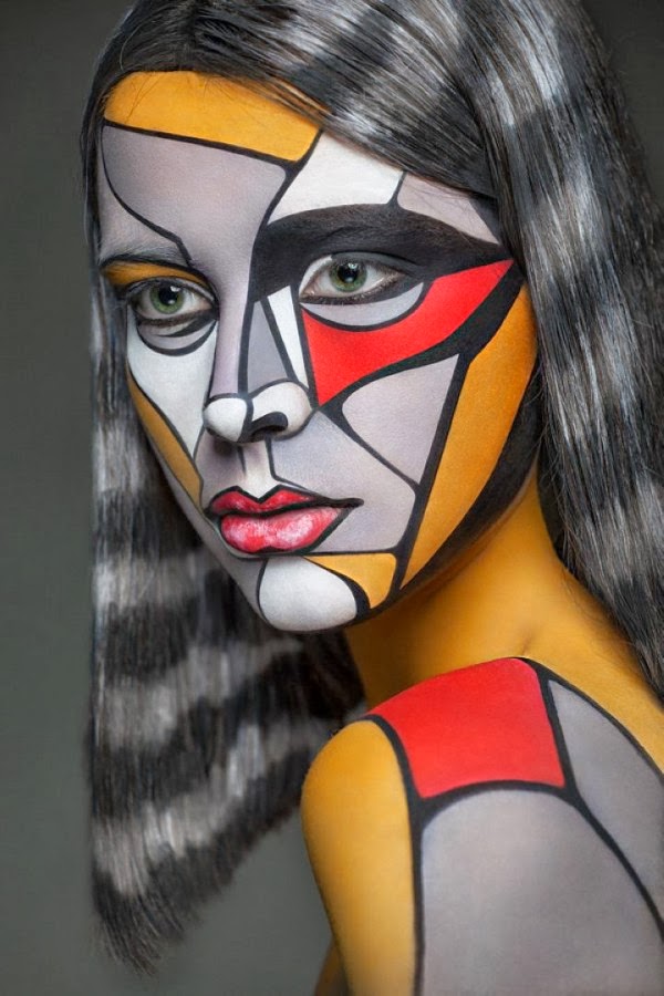 wonderful Art on face