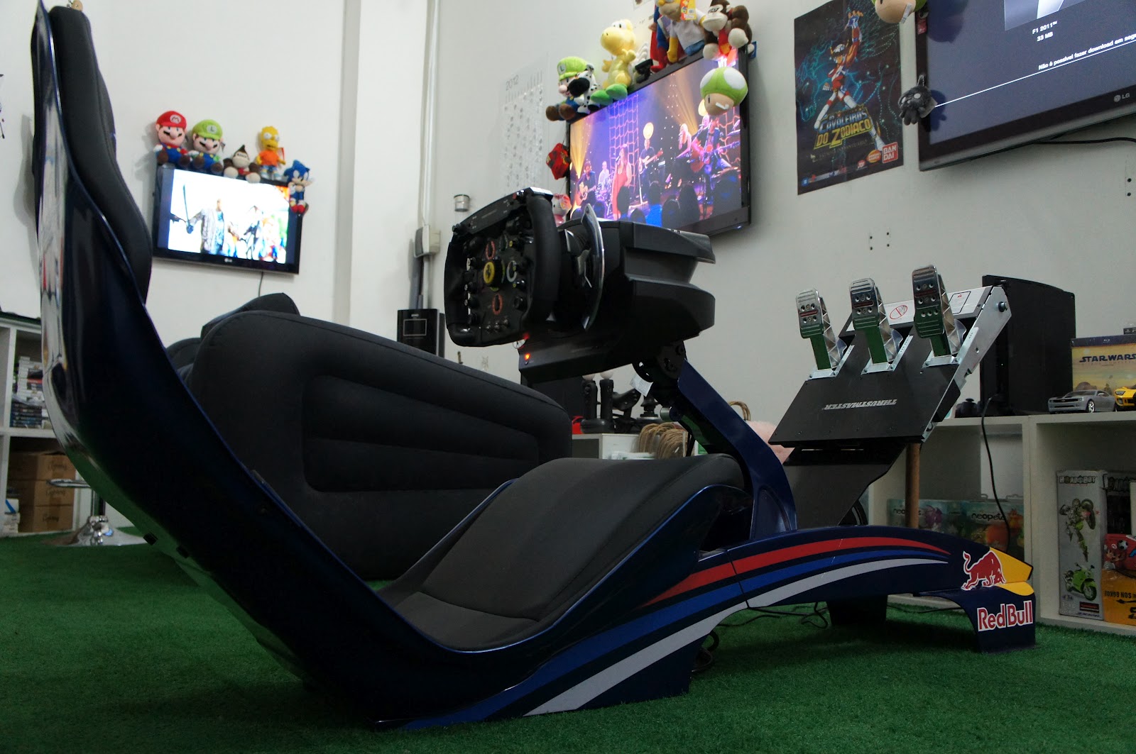 Game Game: Cockpit Red Bull Racing F1 Playseat na Game Game