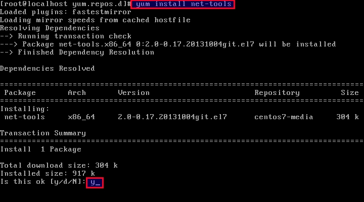 Install ifconfig di CentOS 7 Server (Core) | Coretan Bocah IT