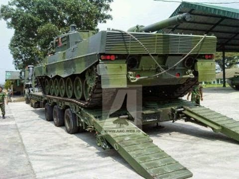 Asian Defence News: Indonesian army Leopard Tank carrier Iveco Trucks