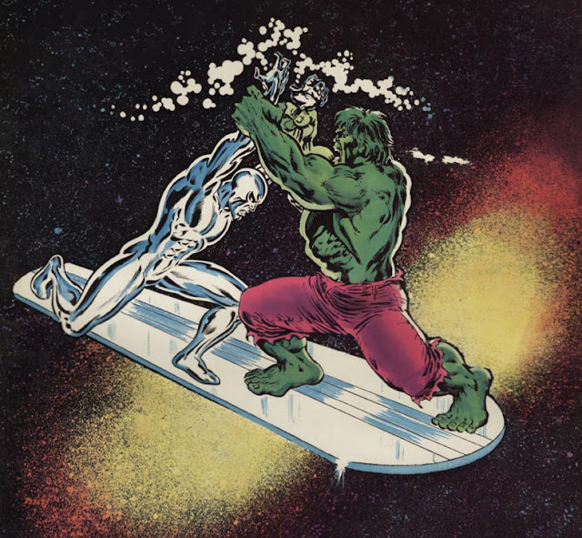 "Hero Envy" The Blog Adventures: HULK VS SILVER SURFER