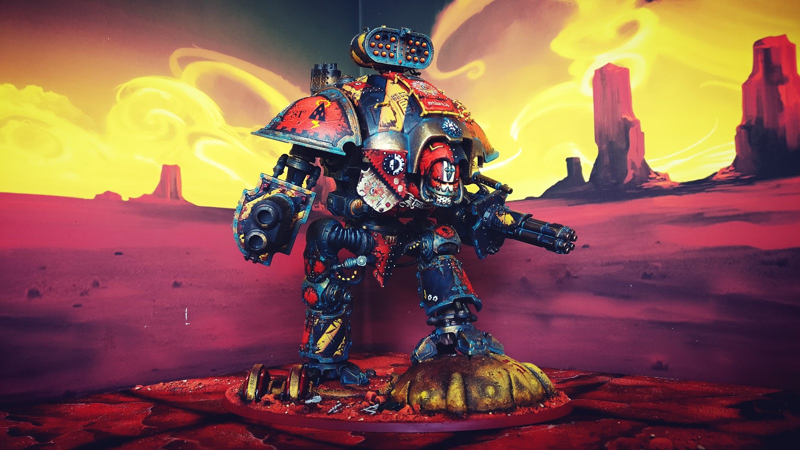 Confessions of a 40k addict: Imperial Knights - House Corvus Twins in ...