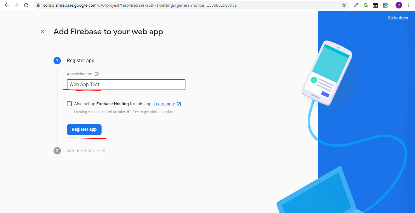 Code Samples: Firebase Authentication for Web - Sign-in Method Email/Password Implementation