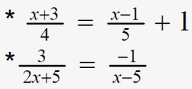 Ecuaciones Racionales. - Matemática Serie 23