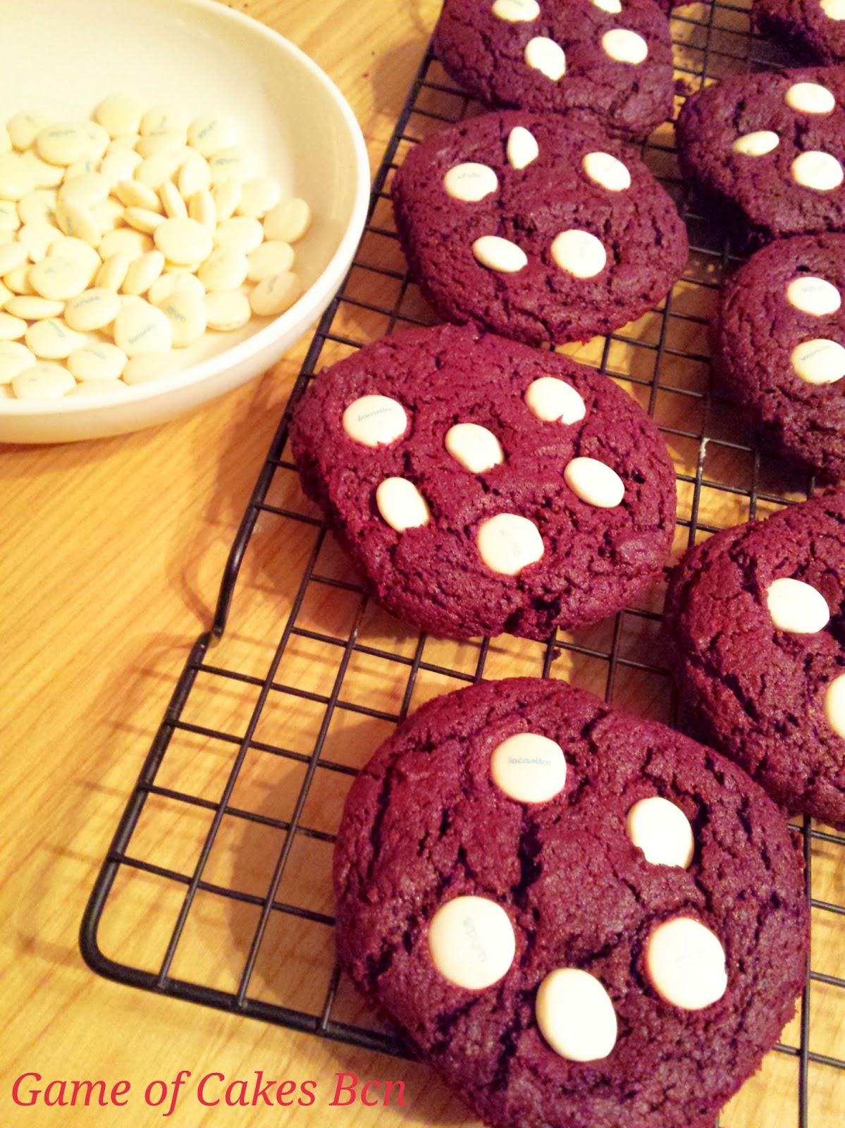 Game of Cakes Bcn: Red Velvet Cookies