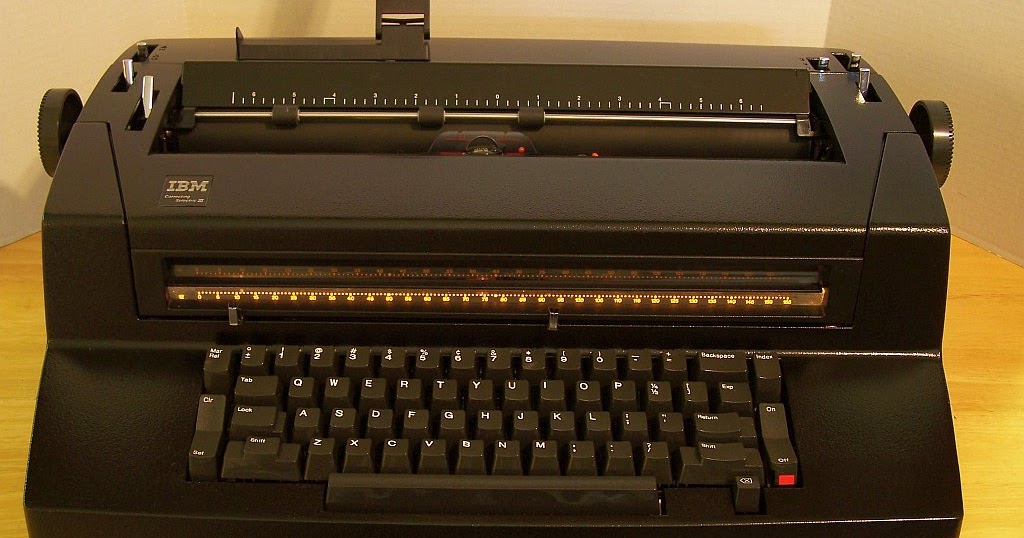 IBM Selectric Typewriters: Raven Black IBM Selectric III - SOLD