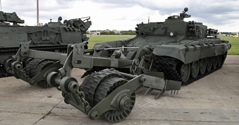 desarrollo defensa y tecnologia belica: Vídeo: Rusia ensaya un nuevo dispositivo antiminas ...