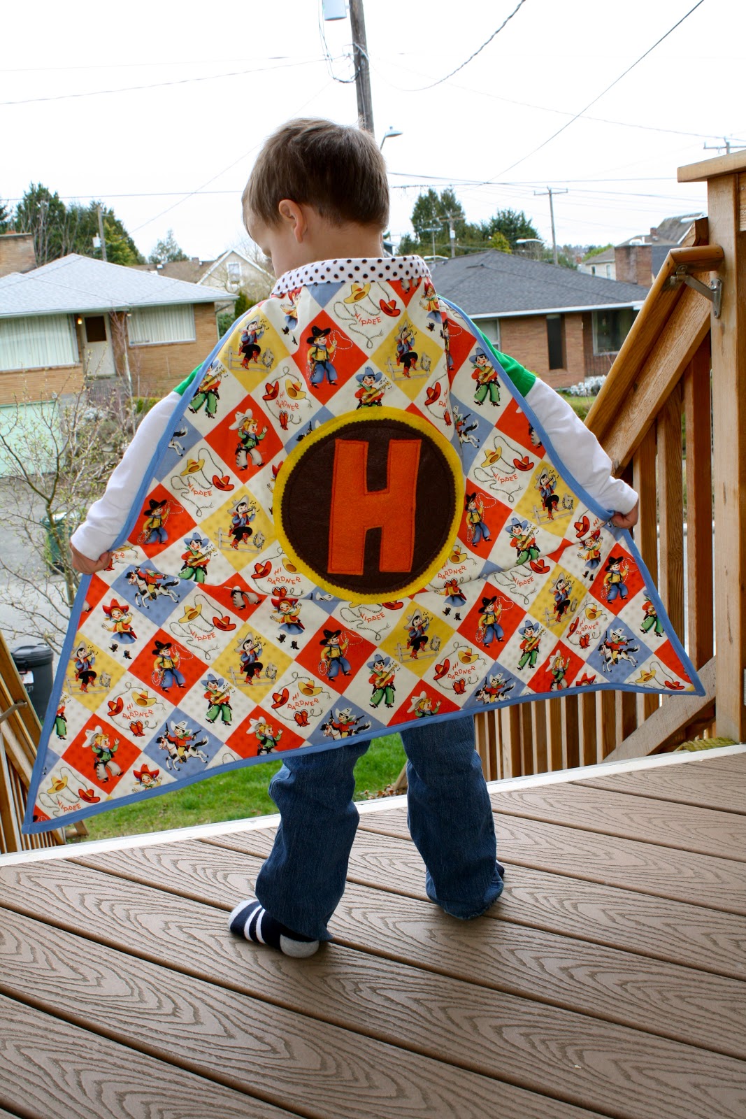 starbelly handmade: cowboy cape