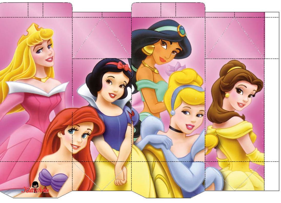 Disney Princess Free Printable Boxes. - Oh My Fiesta! in english
