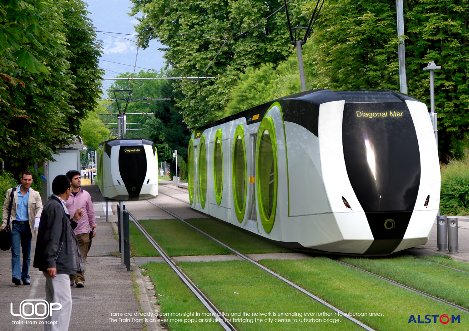Alex Nadal: Alstom Loop - traintram concept
