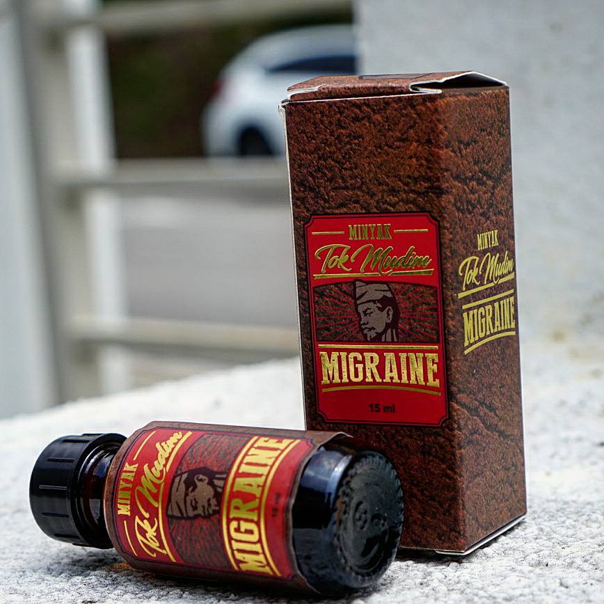 MInyak Tok Mudim Migraine , untuk mereka yang migrain dan selalu pening ...