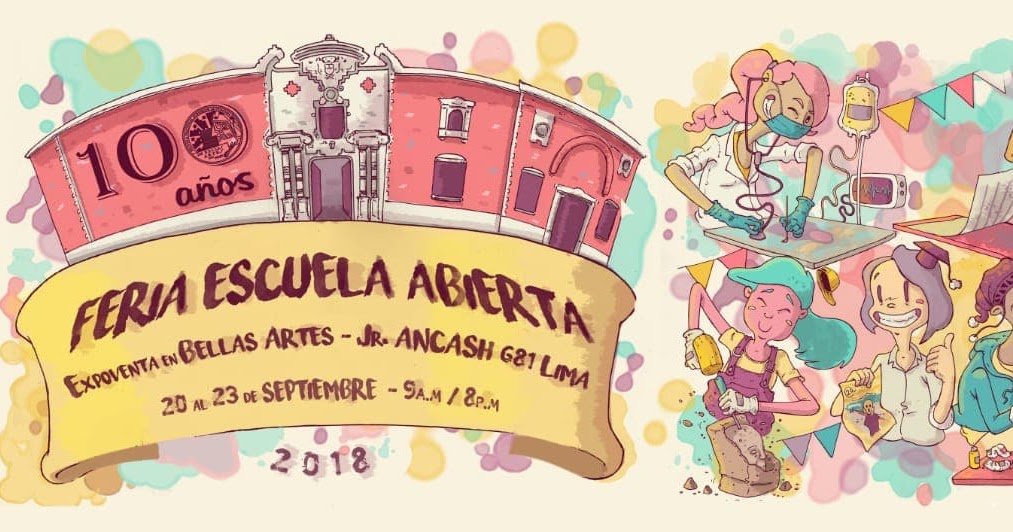 En Feria Escuela Abierta / Edición Centenario (20 al 23 setiembre 2018)
