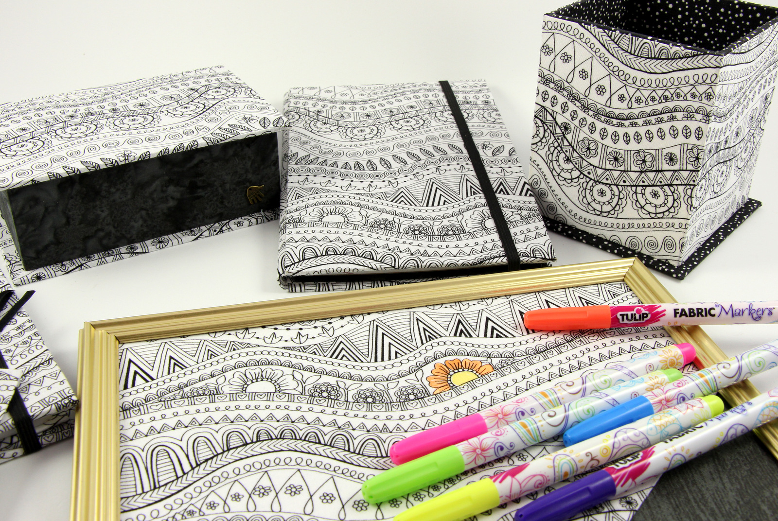 ColorWay Cartonnage: Coloring boxes, cases, bookmarks.....that's so FUN!!