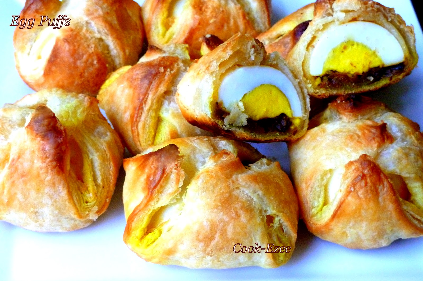 Cook Ezee Kerala Style Egg Puffs With Puff Pastry