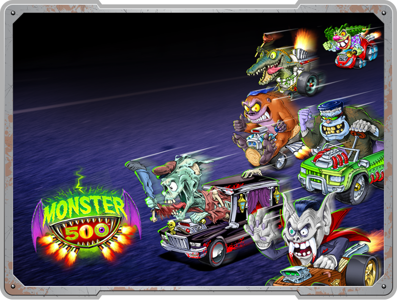 Hot Kengas Group Brasil: MONSTER 500 - UMA SÉRIE DE MINIATURAS DIECAST ...