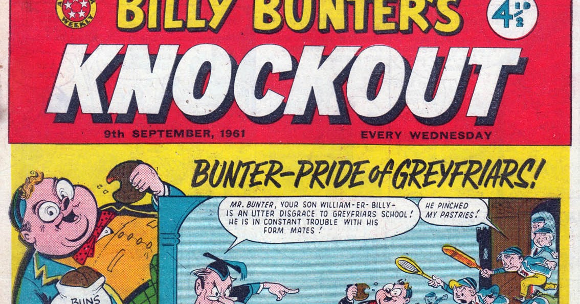 BLIMEY! The Blog of British Comics: Billy Bunter's KNOCKOUT (1961)