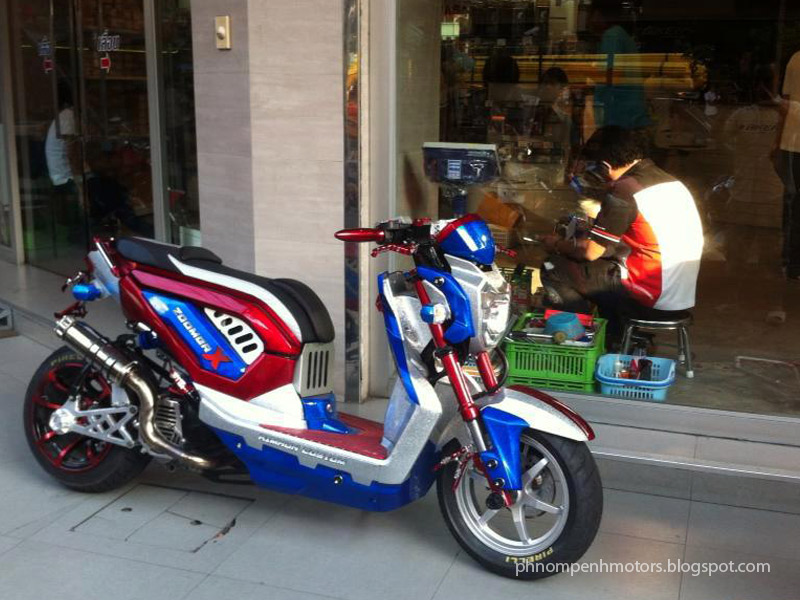 Honda Zoomer X Modification - Phnom Penh Motors