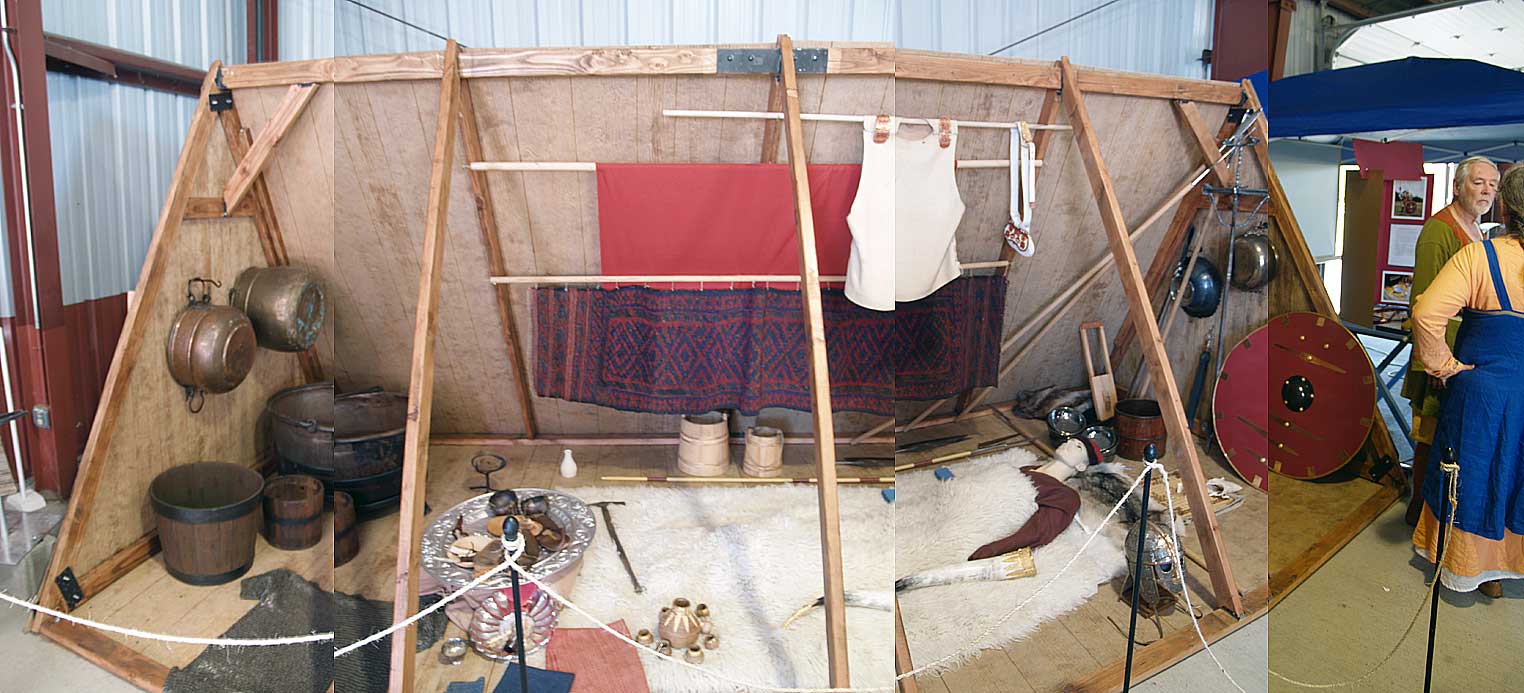 Hammered Out Bits: Sutton Hoo Burial Re-creation