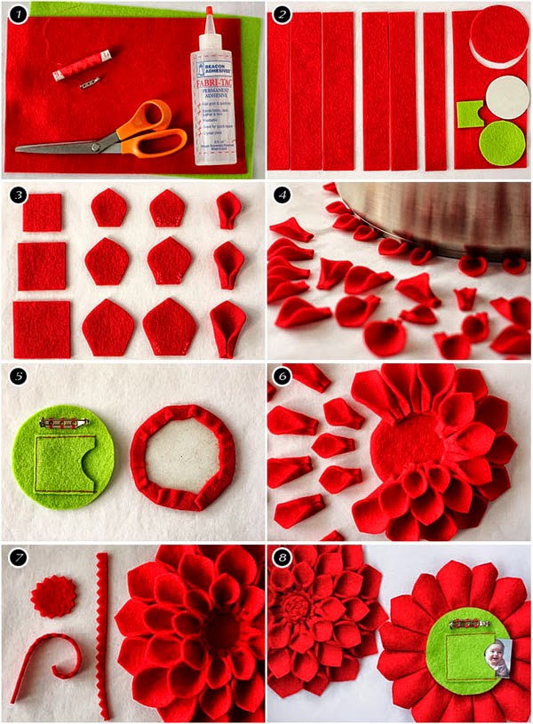 OKAJewelry Show: DIY Fabric Flower Brooch Tutorial Collection