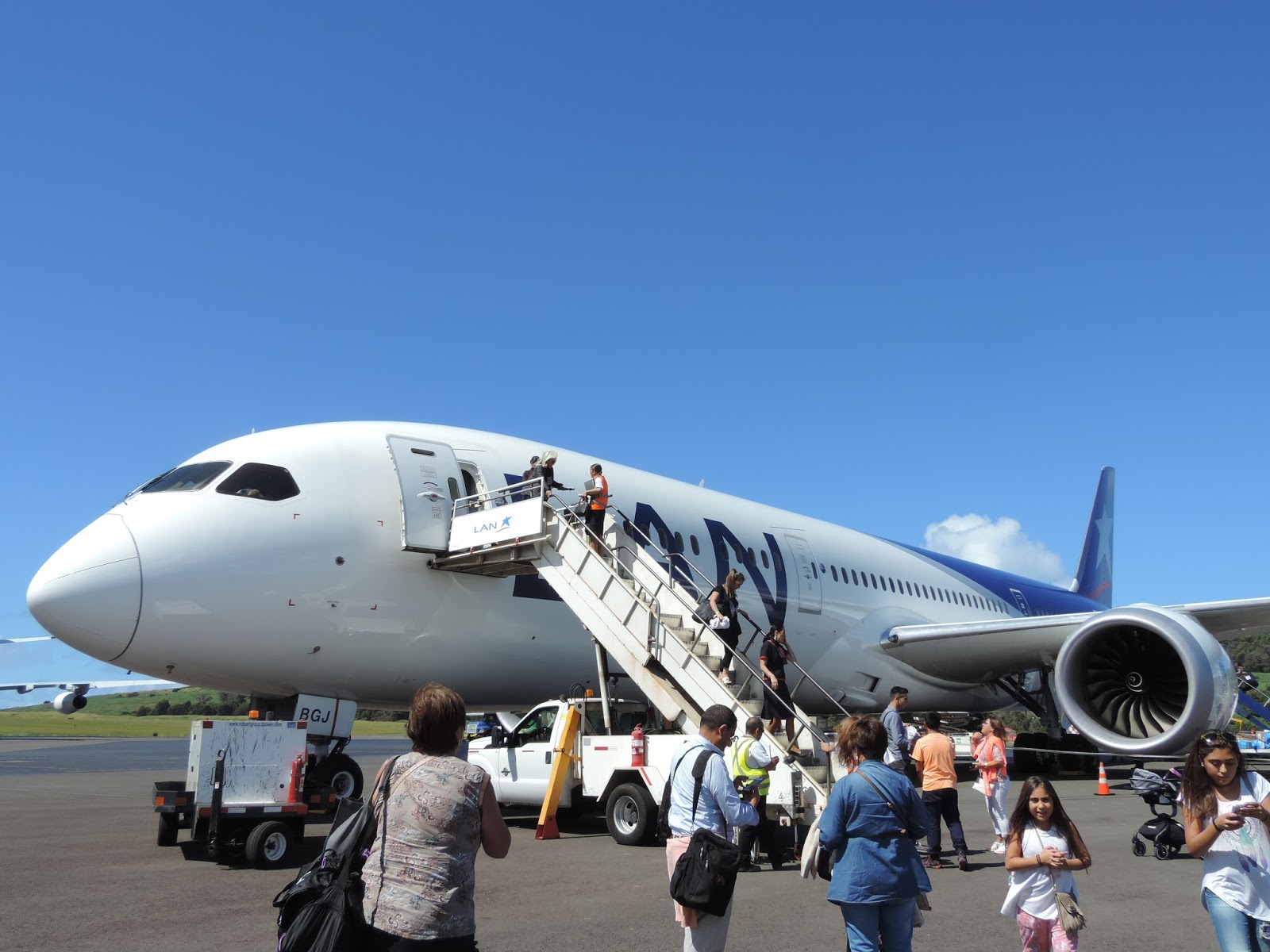 許自己一個飛行的夢: [南美航空] 23MAR17 / 27MAR17 LATAM LA841 / LA842 聖地牙哥-復活節島飛行紀錄 ...