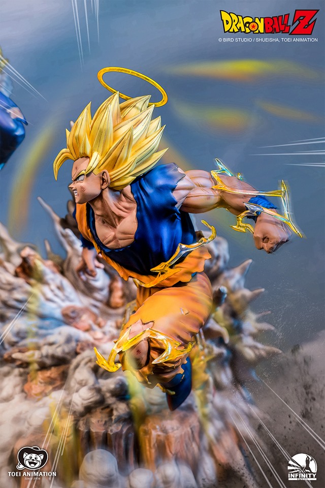 Figuras: Infinity Studio presenta su espectacular diorama de SS2 Goku ...