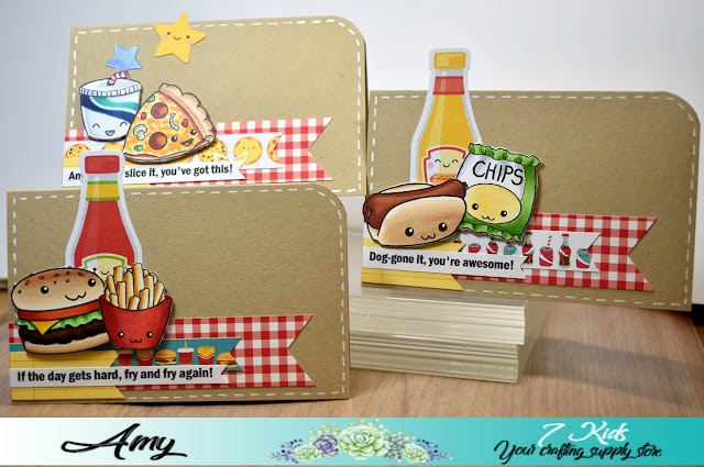 A thousand sheets of paper: Back to school note card set...