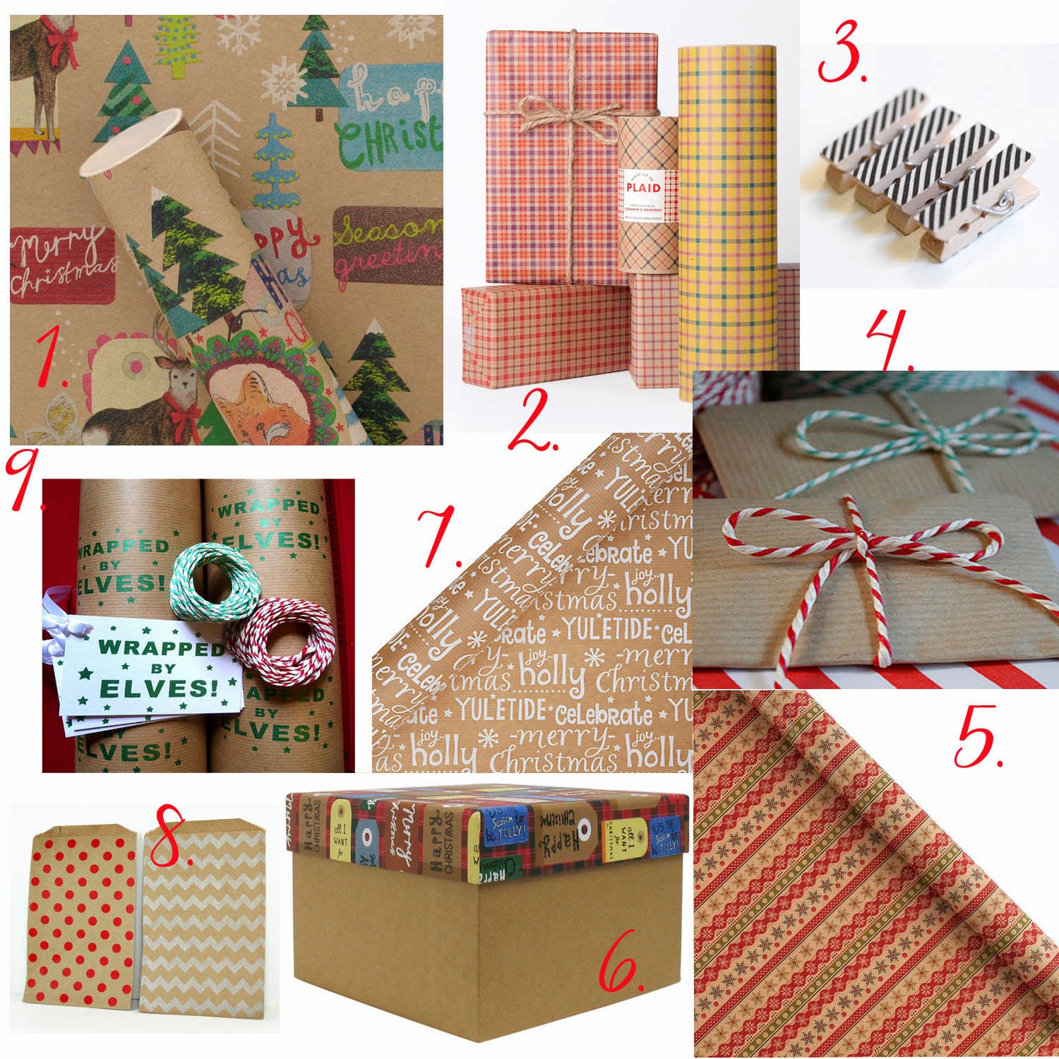 Forest and Flourish: Gift Wrapping Inspiration: Kraft Paper