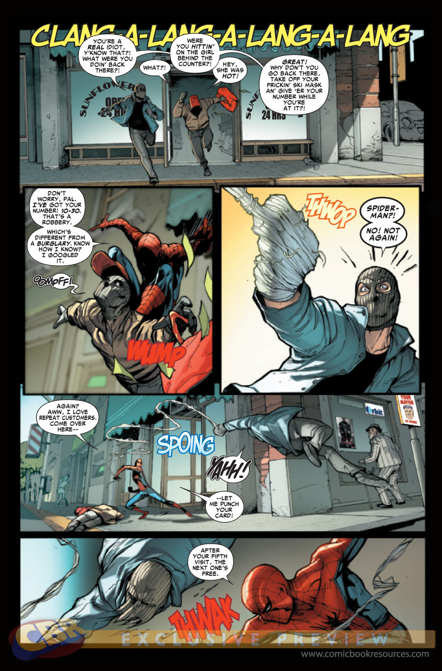 MAN OF BRONZE: PREVIEW AMAZING SPIDER-MAN # 666