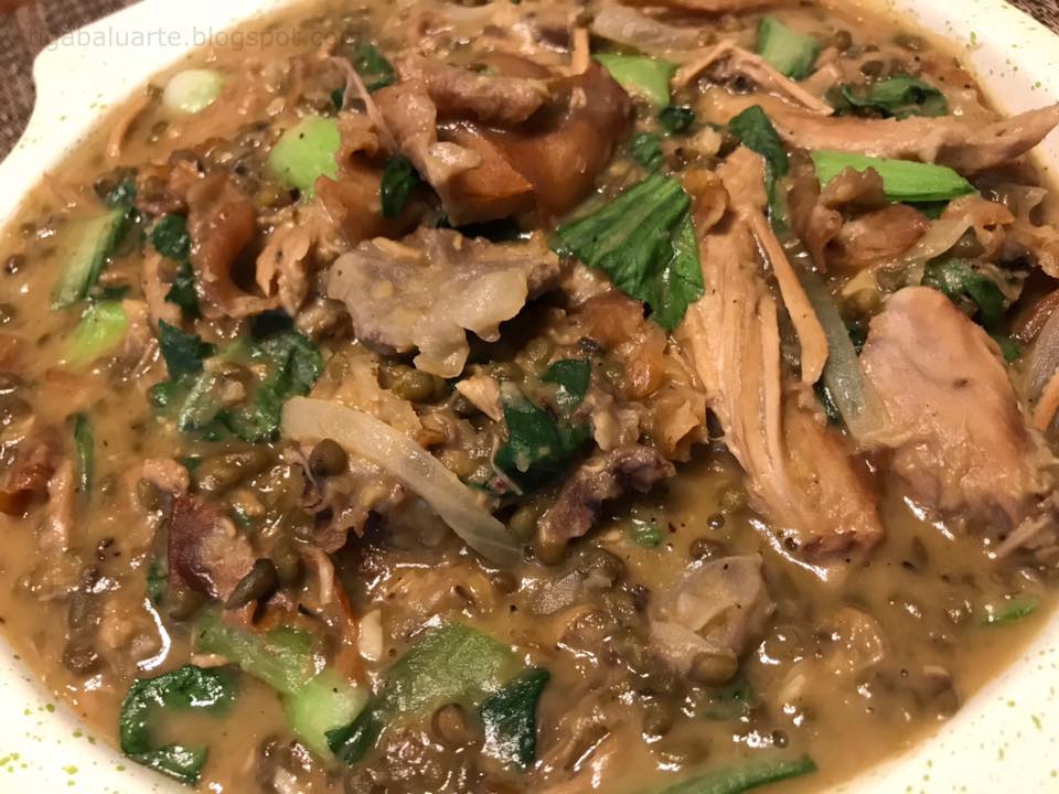 Ginisang Monggo with Lechon