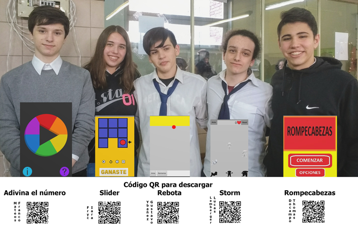 para el Proyecto Programar juegos con códigos en bloque