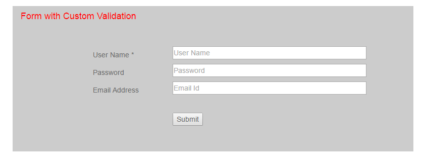 Articles On Web Development Technologies How To Use Custom Validation In Codeigniter Form