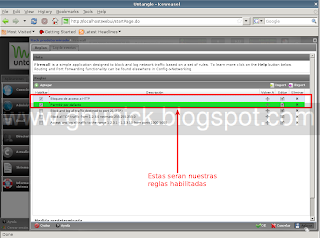 Untangle, Configurando Proxy (Web Filter Lite) y Firewall | gnunick