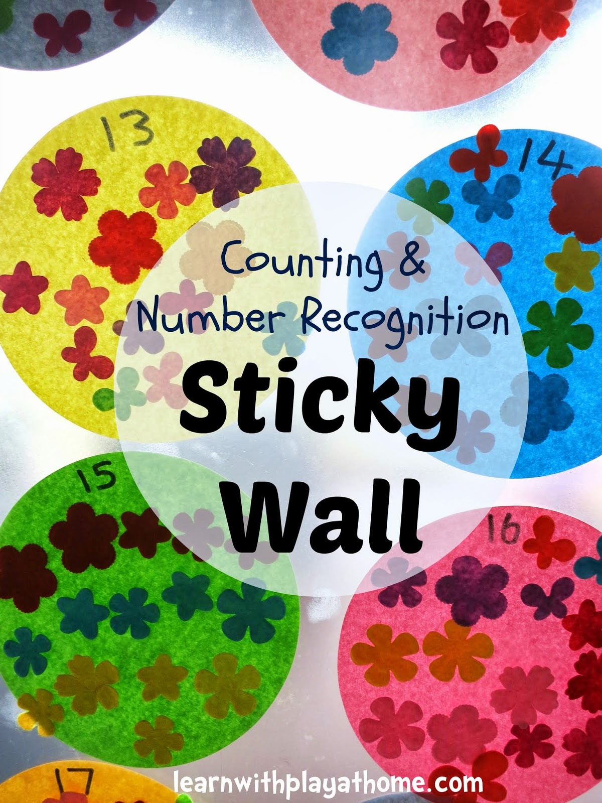 Learn with Play at Home: Counting and Number Recognition Sticky Wall ...