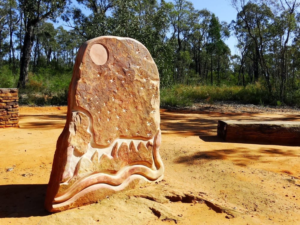 Snap Happy Birding: Dandry Gorge - Sculptures in the (Pilliga) Scrub ...