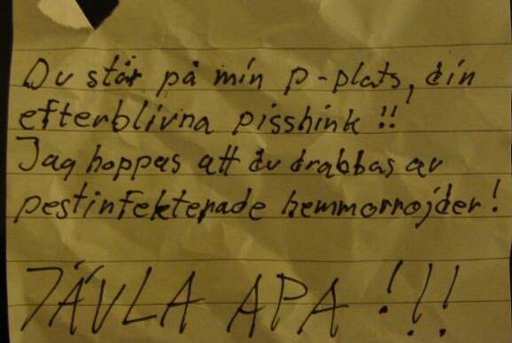 Skånegrabben i Malmö: Sjuk humor eller så är jag övertrött!!!!