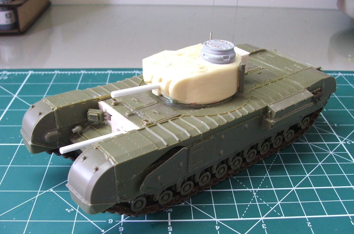 Panzerserra Bunker- Military Scale Models in 1/35 scale: Churchill Mk ...