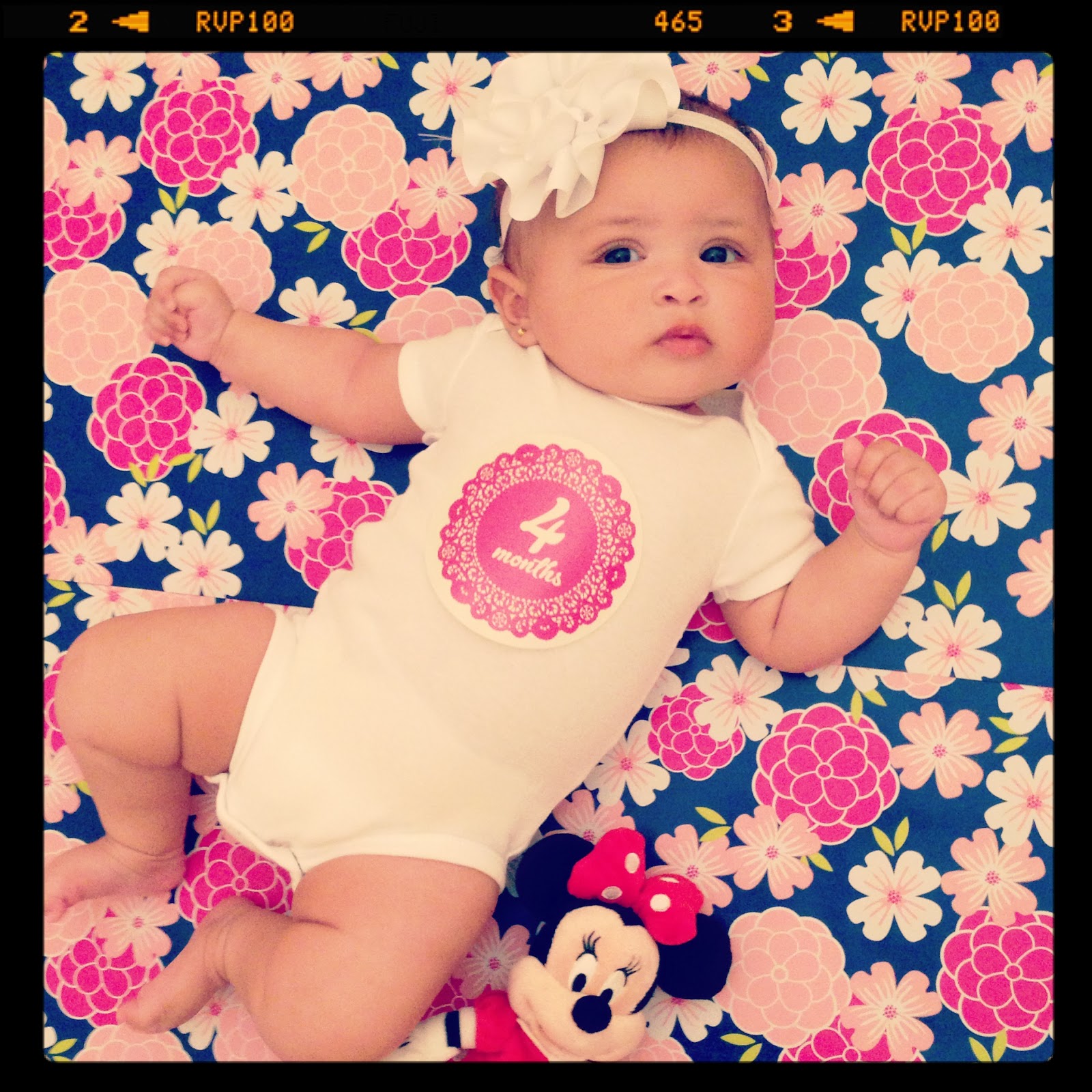 The Life I Live For Happy 4 Months Baby Girl 