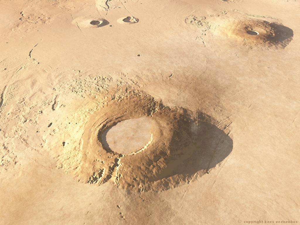 On Mars, found the ancient volcano of the solar system - BERITA FADJAR