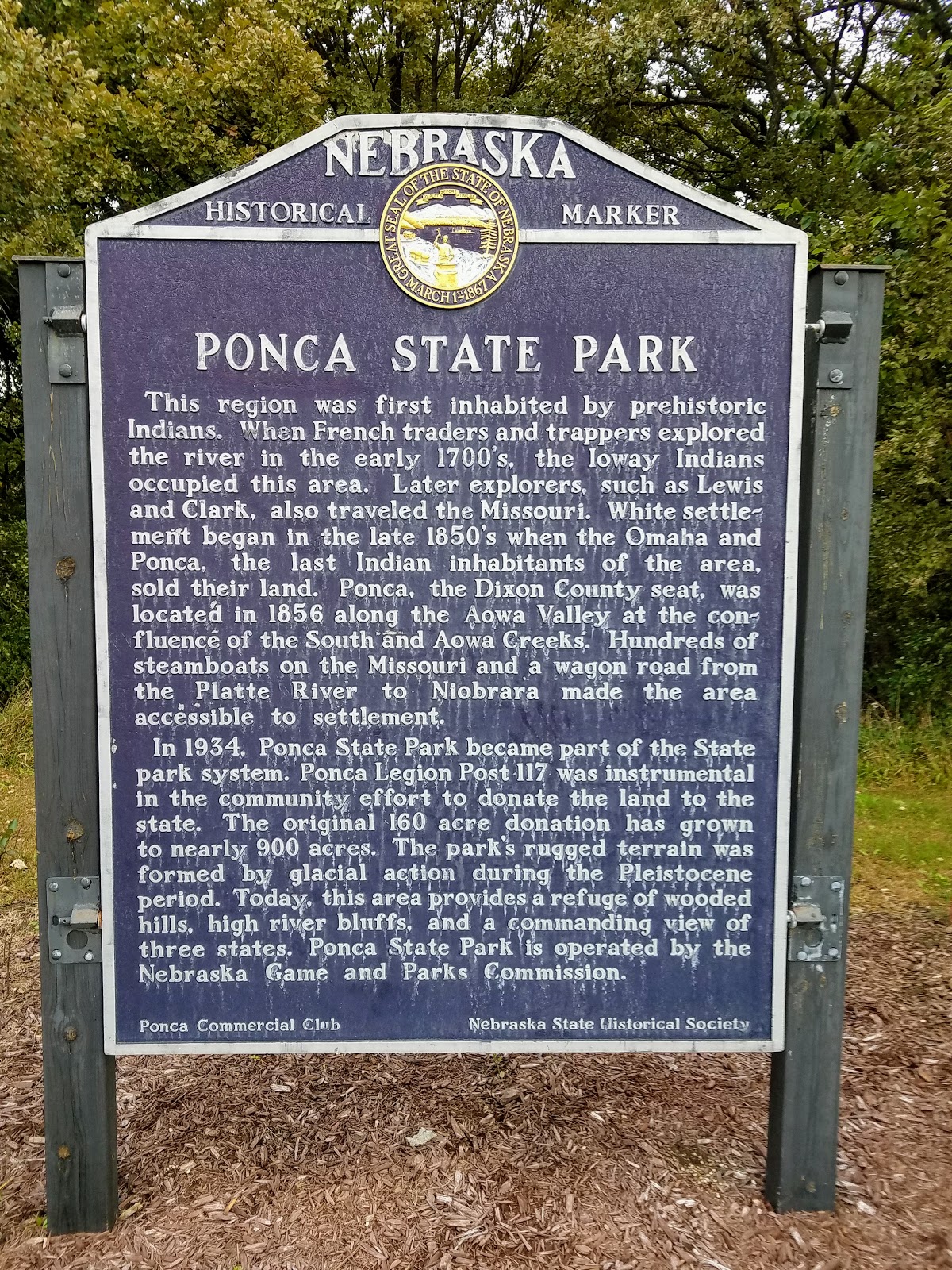 History and Culture by Bicycle: Ponca State Park, 10/13/2018
