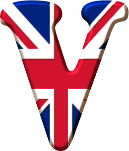 Alfabeto de la Bandera de Inglaterra. - Oh my Alfabetos!