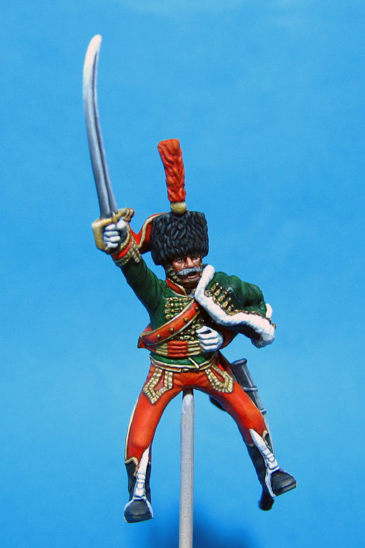 28mm Perry Miniature 7th Hussar | Jen & Ben's wargaming figures
