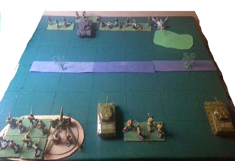 Tabletop Diversions: First Game Of the Year : A One Hour Wargames Scenario
