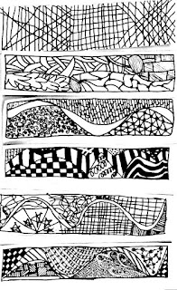 Art at Becker Middle School: Zentangles for Ad Project- check here 7th ...
