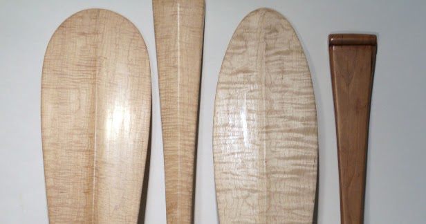 Native american canoe paddle ~ Bobrak