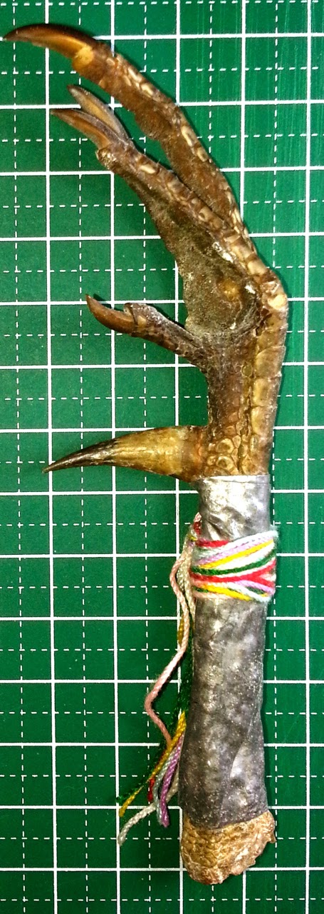 Thai * Amulet * Gallery: Rooster Talon (Claw) with Takrut - Penang ...